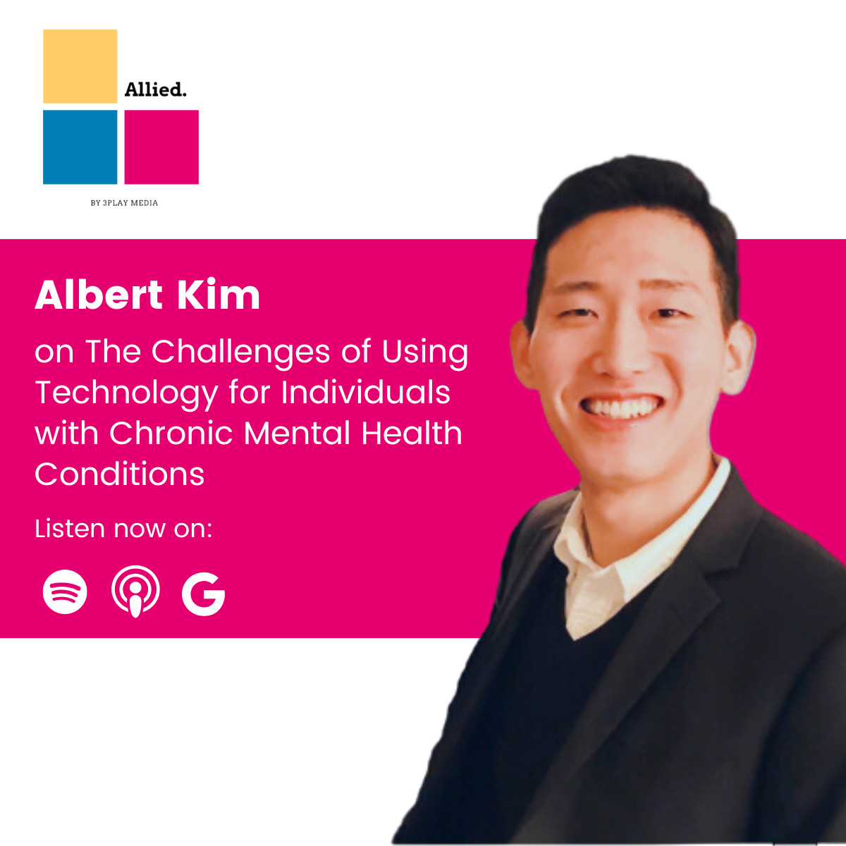 Albert Kim Discusses Mental Health & Technology | Allied Podcast