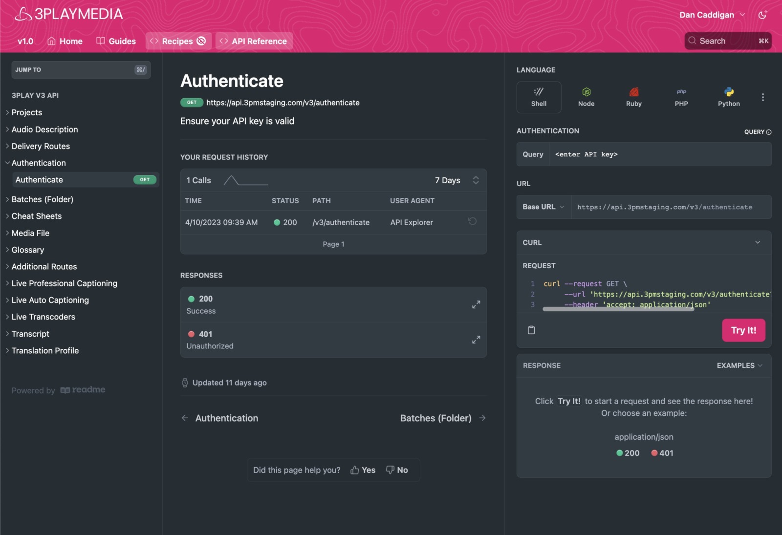 3Play Media API and Developer Documentation