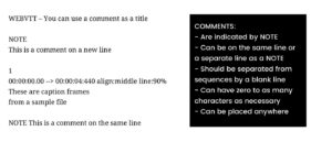 WebVTT Captions: How to Create a Web Video Text Track File